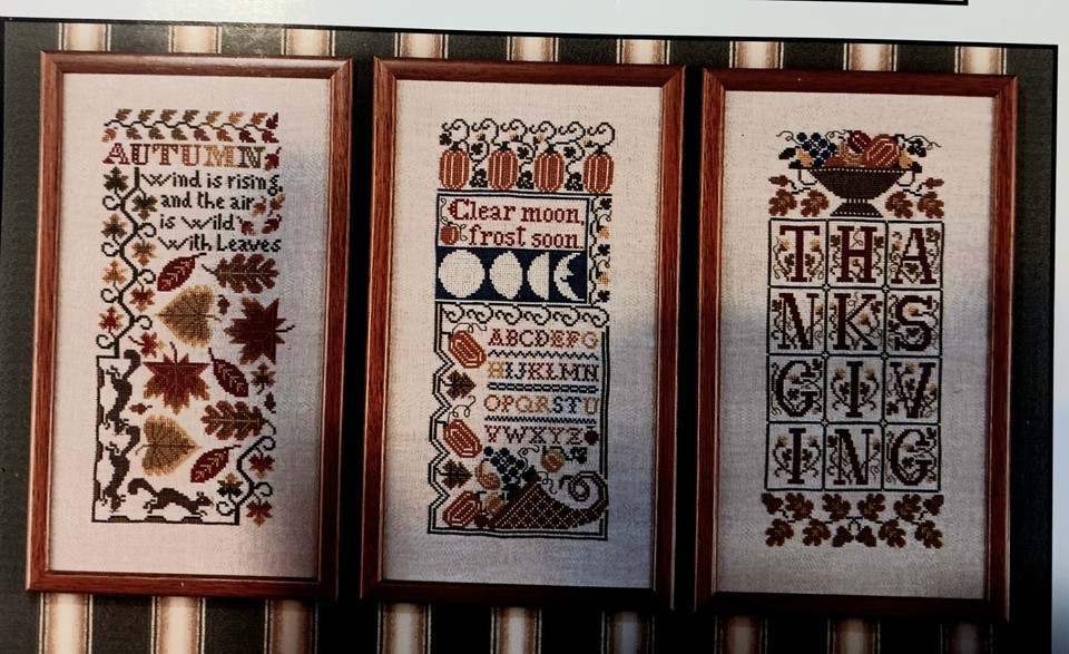 The Prairie Schooler Autumn Samplers Cross Stitch Designs 1997 #66 ...