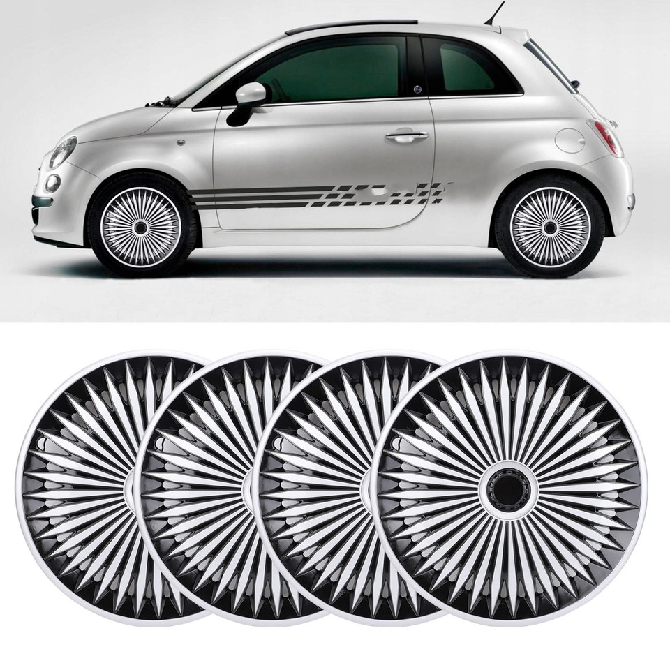 17in Hubcaps 4 Pcs R17 Snap On Universal Fit Wheel Rim Cover For Most ...