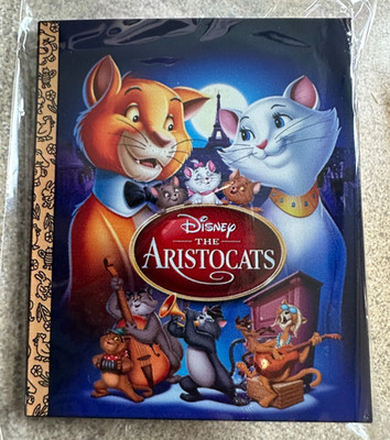 PIN ARISTOCATS LITTLE GOLDEN BOOK 3" JUMBO FANTASY MARIE DUCHESS ...