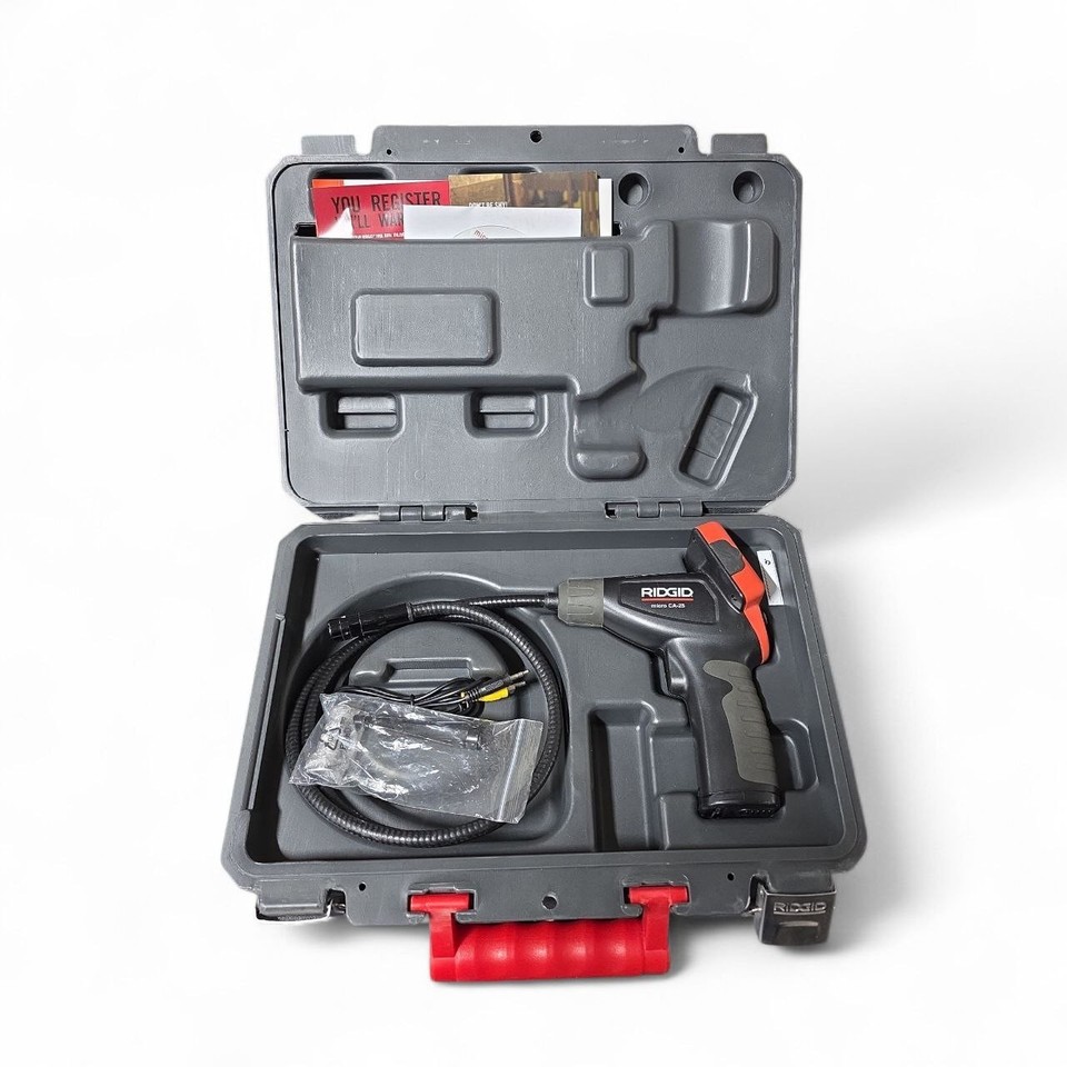 RIDGID Micro CA-25 Digital Handheld Snake Inspection Camera w/ LED ...