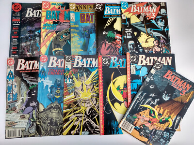 Batman DC Comics Lot Superhero Action Adventure 400 435 436 437 441 442 ...