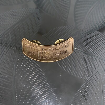 2018 HOG Harley Davidson Owners Group Pin Rocker 35 Years 1983 ...