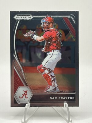 Sam Praytor 2021 Panini Prizm Draft Silver Prizm #PDP179 Alabama | eBay