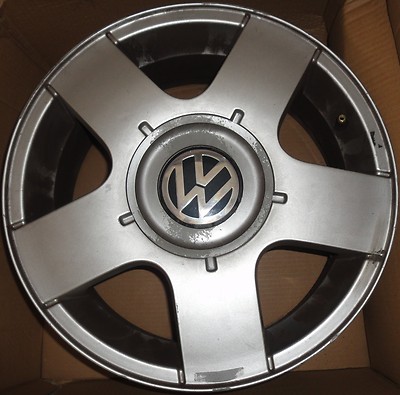 4 Rims in Alloy Volkswagen Golf 4 - Polo Original 6 X 15 " 1J0601025B ...
