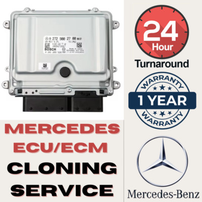 Mercedes Benz ECU cloning repair service Engine Computer Mail-in ECM ...