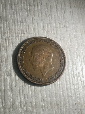 1917 king George V half penny | eBay UK