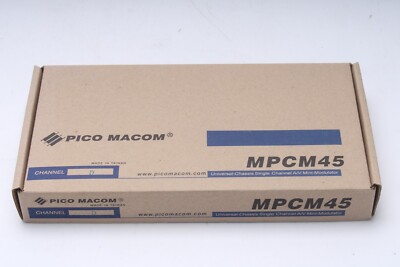 Pico Macom MPCM45-D Universal Chassis Single A/V Mini-Modulator Channel ...