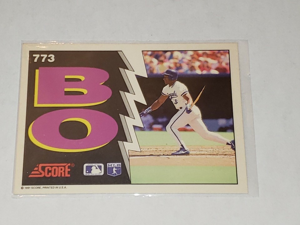 1991 Score Bo Jackson #773 Bo Breaker Bat Break Baseball Trading Card ...