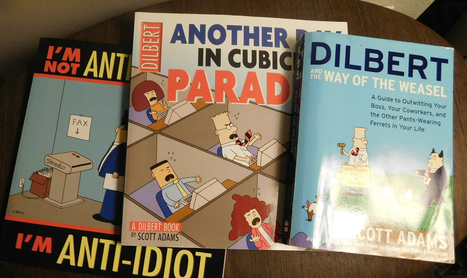 DILBERT:ANOTHER DAY IN CUBICAL PARADISE PLUS 2 MORE By Scott Adams | eBay