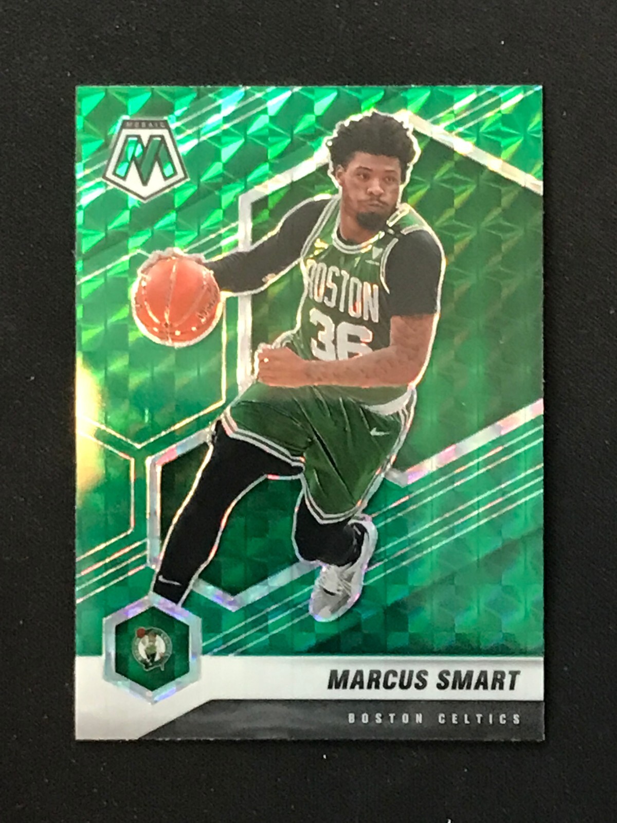 Marcus Smart #99 - 2020-2021 PANINI NBA MOSAIC - REACTIVE GREEN ...