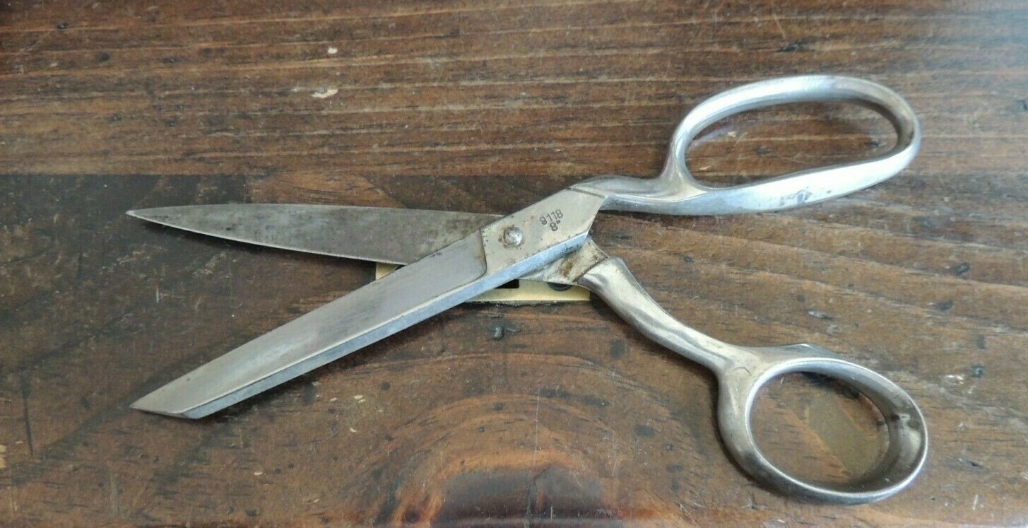 Vintage 8" Griffon GERMANY Sewing Scissors NO. 9118 | eBay