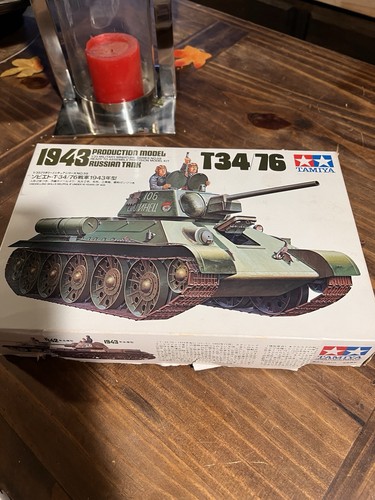 1/35 Tamiya T34/76 1943 Production Model Russian Tank Kit Open Box | eBay