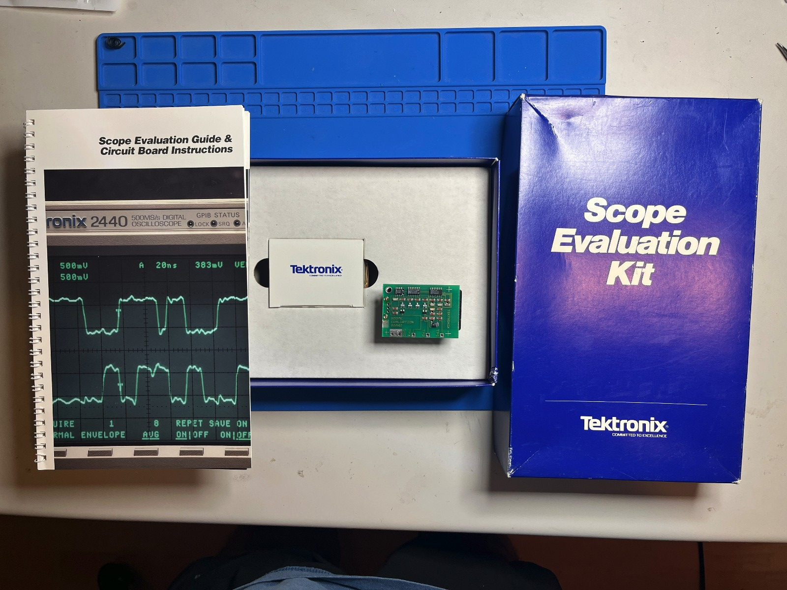 Tektronix Scope Evaluation Kit, With Circuit Board And Instructions | eBay
