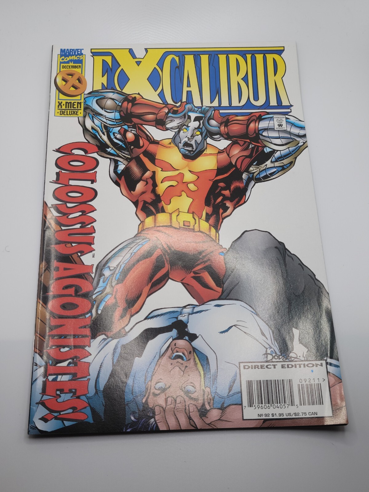 Marvel Comics Excalibur #92 December 1995 Colossus Agonistes BAGGED ...