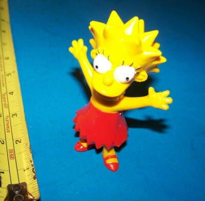 The Simpsons Lisa Simpson Figure Vintage TCFFC 1990 | eBay