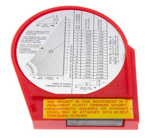 Starrett MAGNETIC ANGLE LEVEL/METER AM-2 Large, Readable Scale *USA ...