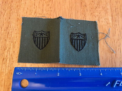 US Army Aide BG General Branch Insignia Sew On Patch Uncut Subdued | eBay