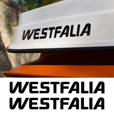Westfalia Logo Volkswagon Vanagon Westy Decal Camper Sticker Vinyl ...