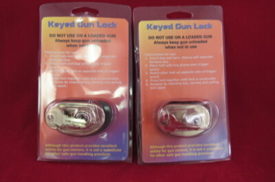 PAIR (2) Keyed Trigger Locks by Franzen Security Products - New Old ...