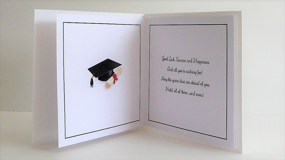 Graduation Card - Personalised Handmade Large 8x8 inch size | eBay UK