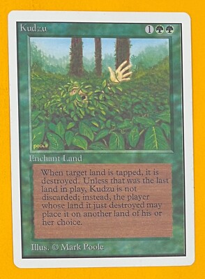 MTG KUDZU Unlimited (OldManMTG 007-297) | eBay