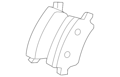 Genuine Volvo 2007-2016 Volvo - Brake Pads Rear 32373176 | eBay