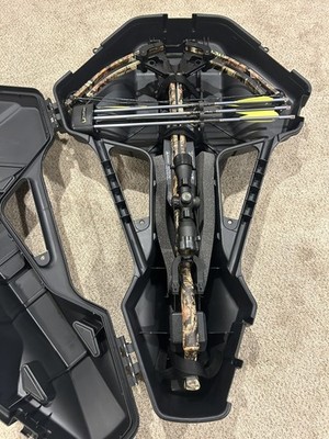 Ten Point Titan Xtreme Cross bow w/ Acu draw, scope, case and Bolts | eBay