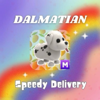 Mega dalmatian adopt me | eBay