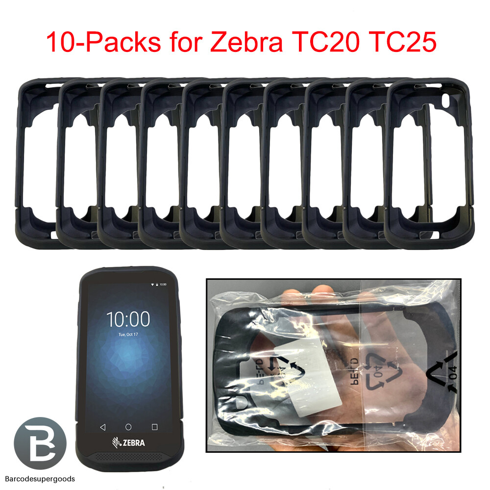 10-Packs NEW Protect Cover Rugged Boot for Zebra TC20 TC25 SALES Lots ...