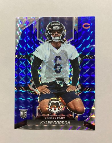 Kyler Gordon 2022 Rc Panini Mosaic Blue Reactive Prizm /99 Rookie 384 ...