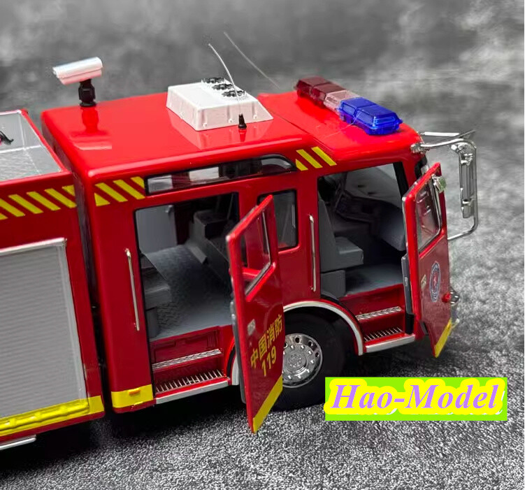 1/43 FAW Fire truck model Alloy Diecast Metal Hobby Hobby Toys ...