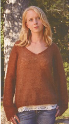 Phoenix Bess Knitting Pattern 102 Comfy Pullover Lite XS-4X 30"-56" | eBay