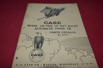 Case Tractor 130 Baler Parts Book Manual BASE | eBay