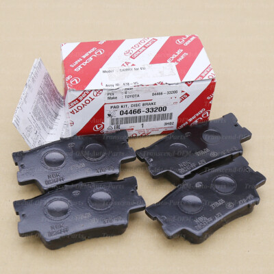 04466-33200 GENUINE OEM REAR BRAKE PAD L+R SET for 13-18 LEXUS ES350 ...
