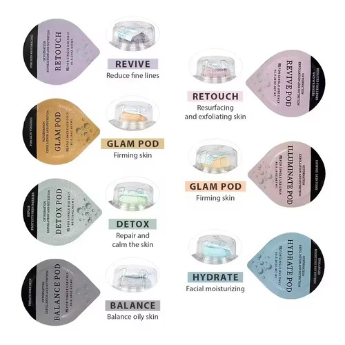 NEWEST Portable Facial Pods Device Kit Capsules for Anti aging Skin ...