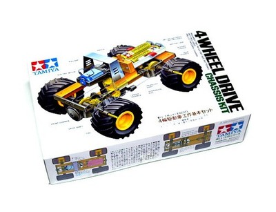 TAMIYA Dynamic Model Educational 4 Wheel Drive Chassis Educ. Kit 70113 ...