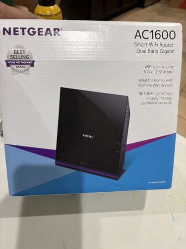 NETGEAR R6250-100NAS AC1600 Dual-Band Gigabit Smart WiFi Router (Open ...