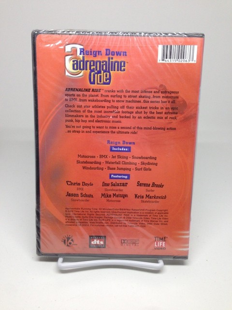 Adrenaline Ride: Reign Down (DVD, 2003) for sale online | eBay
