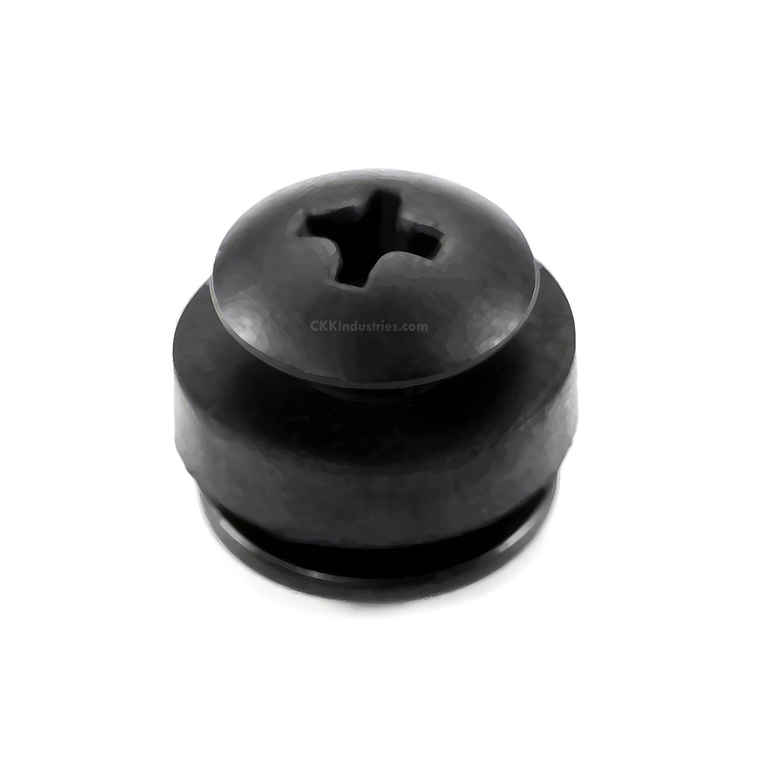 Black Chicago Screw Slotted Post Truss Head Assemblies - (1/4, 3/16 ...