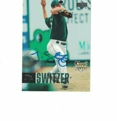 JON SWITZER SIGNED IP UPPER DECK #1193 2004 TAMPA BAY DEVIL RAYS AUTO ...