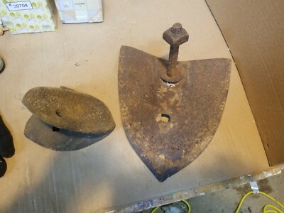 FARM TOOL HORSE DRAWN PLOW POINT Blades PLOW POINTs RUSTIC AMERICANA {2 ...