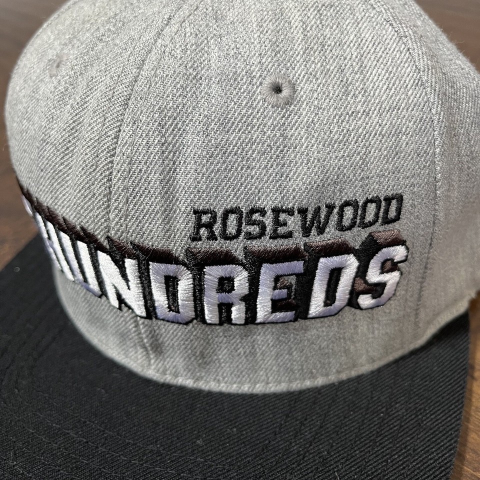 The Hundreds Snapback Baseball Cap Black Grey Adam Bomb Rosewood ...