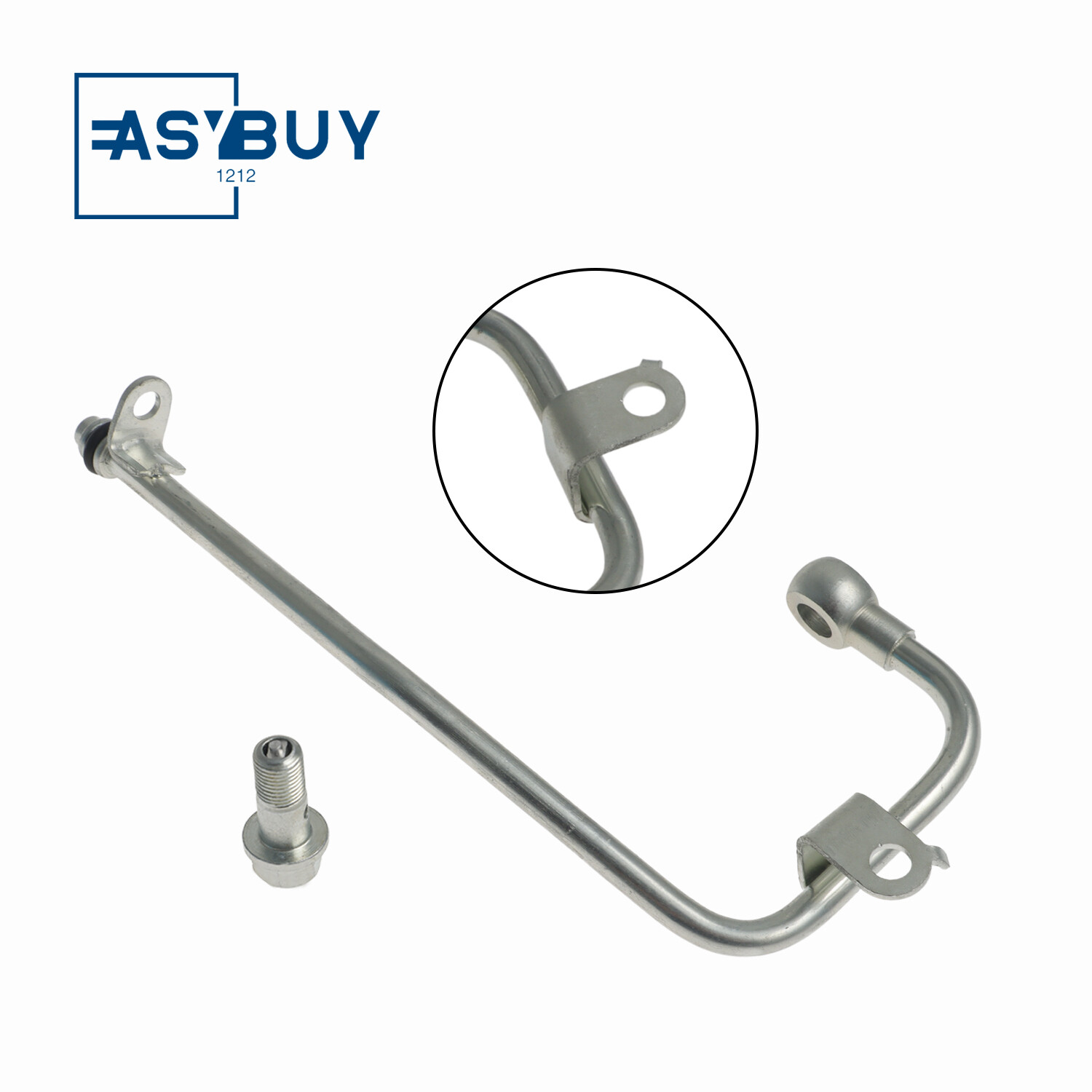 Turbo Oil Pipe Tube Line with Screw Kit Fit for Mercedes-Benz C250 2012 ...