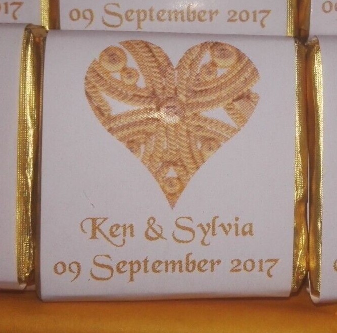 Personalized Wrapped Chocolate Mints