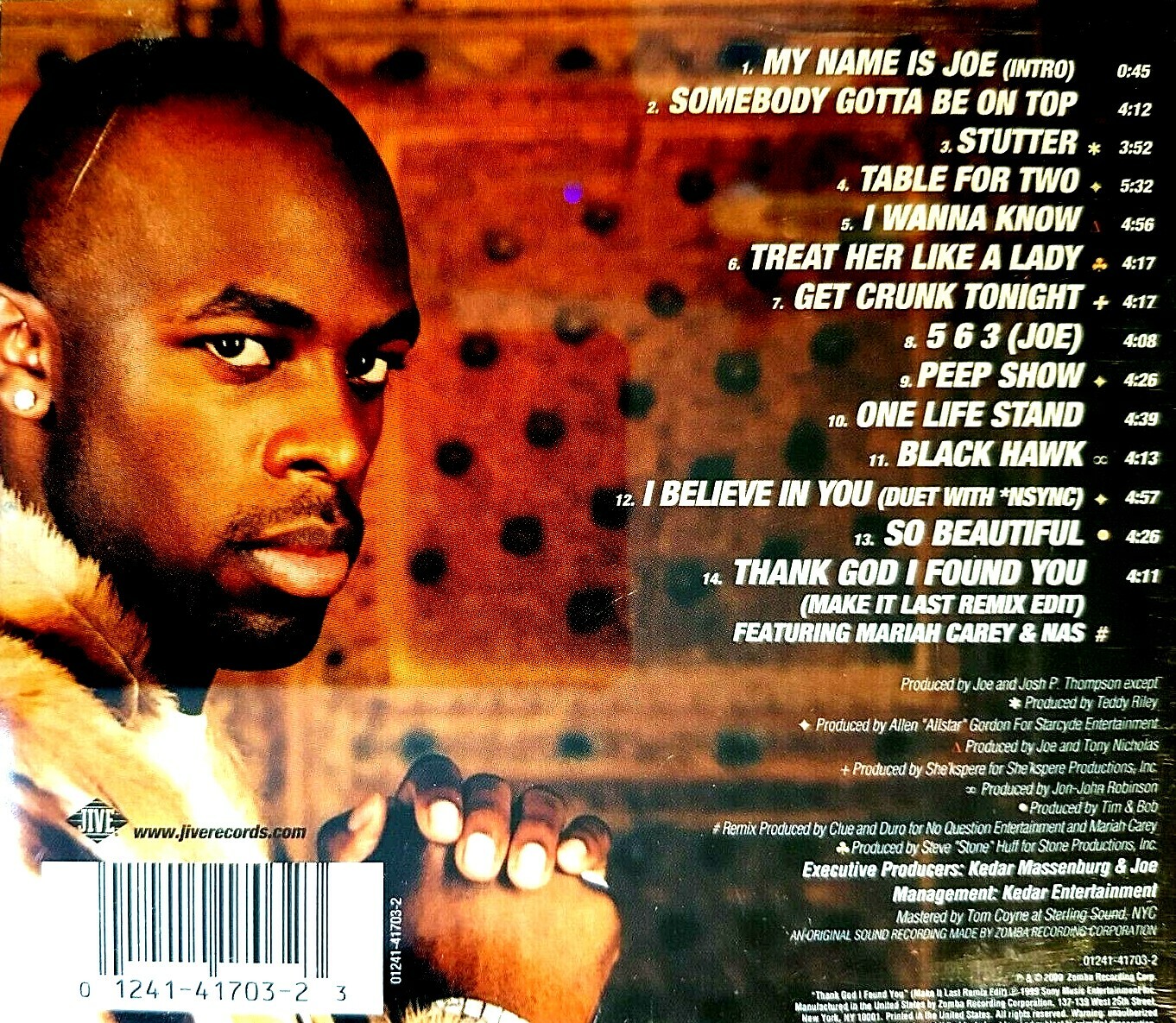 Joe - "My Name Is Joe" - ( CD - Jive Records ) | eBay