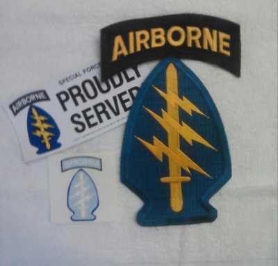 fMilitary USArmy Large Special Forces (Abn) 5th Group patches | eBay