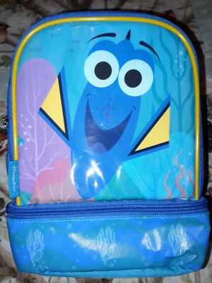 Disney Pixar Finding Dory Dual Compartment Lunch Bag Insulated Lunchbox ...