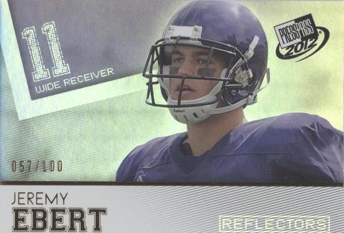 2012 Press Pass - Jeremy Ebert #11 Reflectors Proof /100 (RC) for sale ...