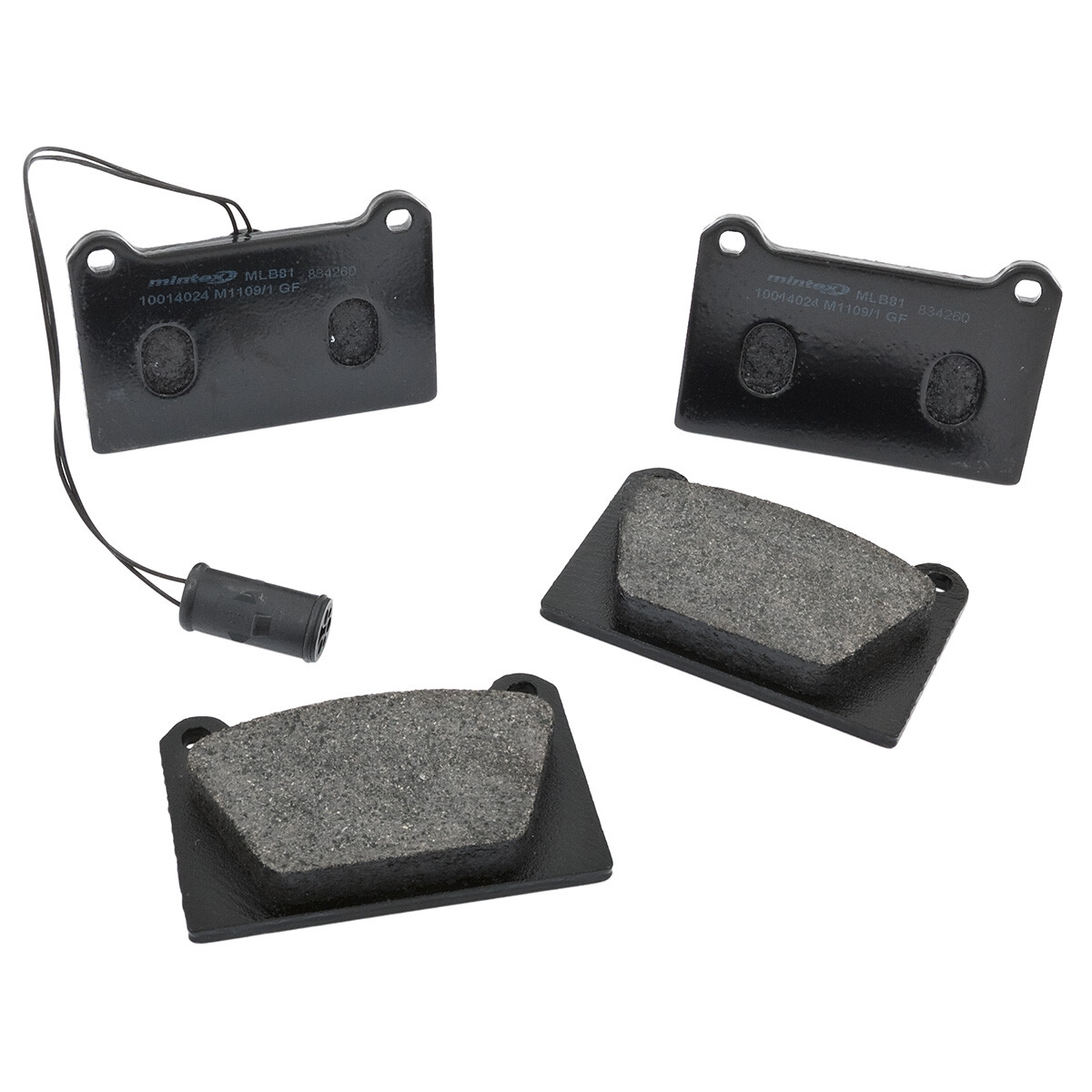 Classic Mini Standard Brake pad set Metro 4 POT calipers & Era Turbo ...