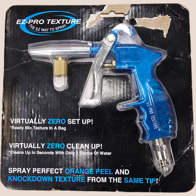 EZ-Pro Texture Spray Gun Drywall Texture Sprayer Hopper Gun Wall ...